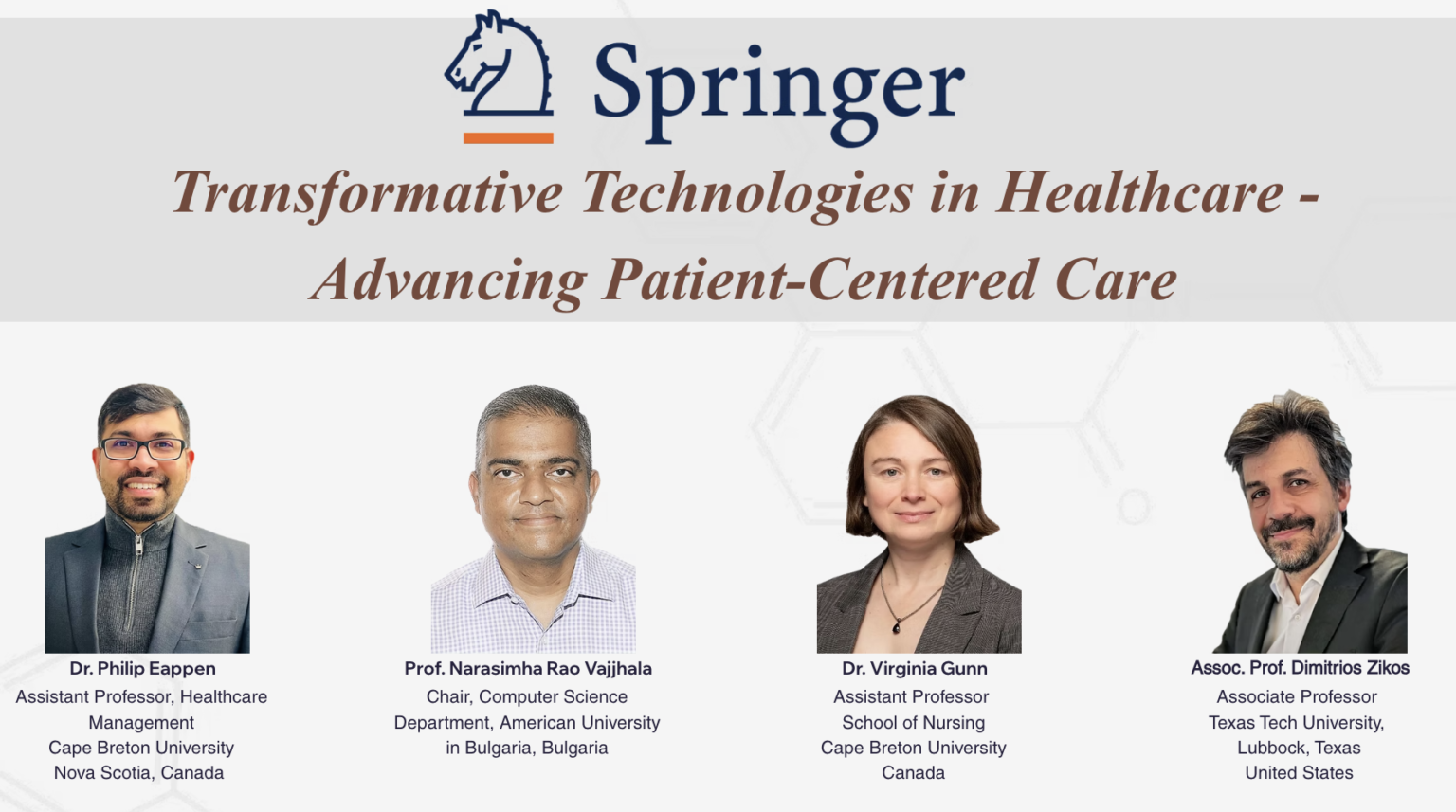 Transformative Technologies in Healthcare – Advancing Patient-Centered ...
